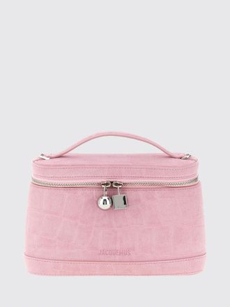 Jacquemus Mini sac Le Petit Vanity en nubuck &agrave; effet crocodile
