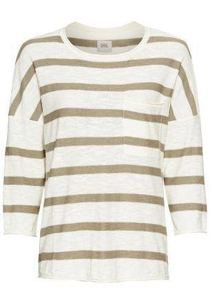 Camel Active Damen Rundhals Pullover aus Baumwolle Gr&uuml;n, Womenswear-XXL