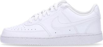Nike Wei&szlig;e Low Court Vision Sneaker - - Sport - Damen - Wei&szlig; - 35 1/2 EU