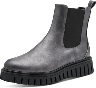 Marco Tozzi Femme Chelsea-Stiefel 2-25472-45 Bottine, Ardoise, 37 EU