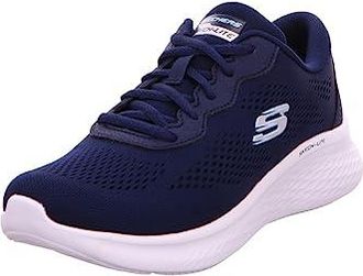 Skechers Femme Skech-lite Pro Perfect Time Baskets, Navy Mesh White Trim, 40 EU