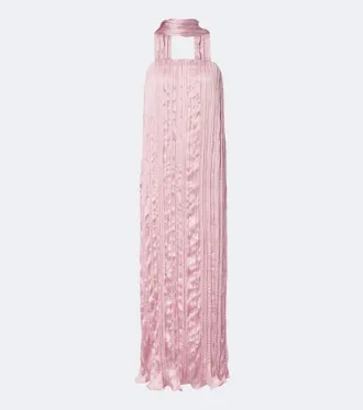 Poss&eacute; Robe longue bustier Esme