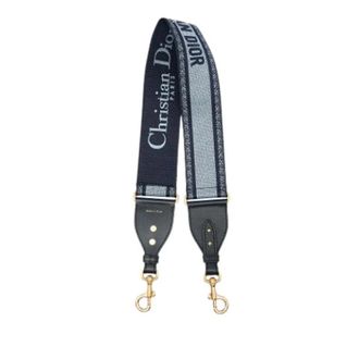 Dior Pre-owned Besticktes Canvas-Gurtband - - Pre-owned - Damen - Blau - ONE SIZE