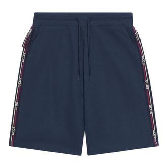 GCDS Logo Tape Sweatshorts - - Shorts - Herren - Blau - XL