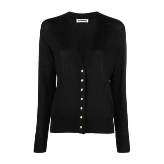 Jil Sander Cardigan - - Knitwear - Damen - Schwarzk - M