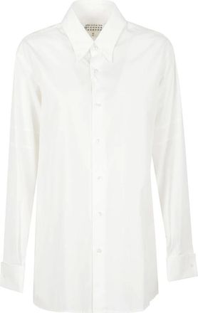 Maison Margiela Femme, Blouses et Chemises, Beige, Taille: 36 FR Maison Margiela Chemises Beige