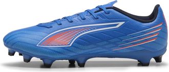 Puma Puma Unisex Ultra 6 Play Fg/Ag Fu&szlig;ballschuh, Ultra Blau Puma Wei&szlig; Leuchtend Rot, 47.5 EU