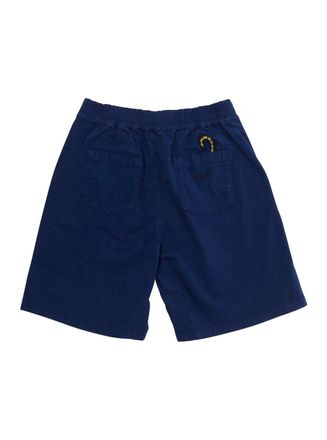 Kenzo Boys Bermuda Shorts Blue Cotton