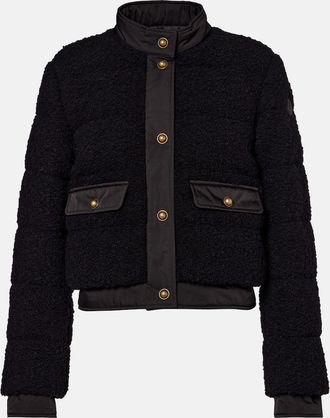 Moncler Veste doudoune Blandy en tweed