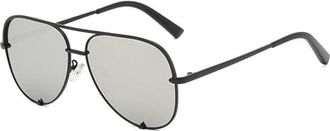 Generic Lunettes De Soleil Dext&eacute;rieur En M&eacute;tal For Hommes, Vacances, Conduite For Femmes, UV400(Silver)