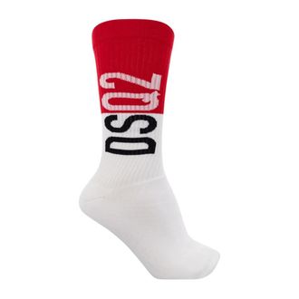 Dsquared2 Mid Crew Socken - - Underwear - Herren - Wei&szlig; - XL