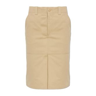 Kenzo Arbeitsrock knielang - - Skirts - Damen - Beige - S