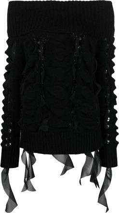 Blumarine Top - Schwarz