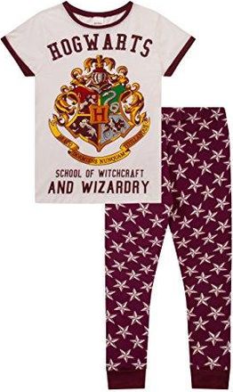 Harry Potter Pyjama Harry Potter Poudlard pour femme - Blanc - 48