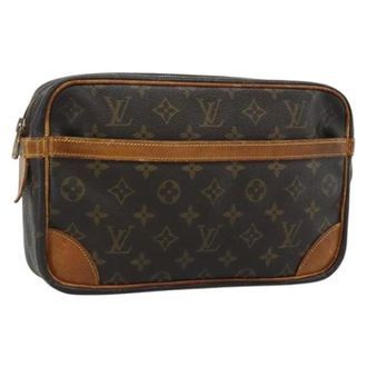 Louis Vuitton unisex, Pre-owned, Brun, Taille: ONE Size Pre-owned Sac bandouli&egrave;re vintage monogramme