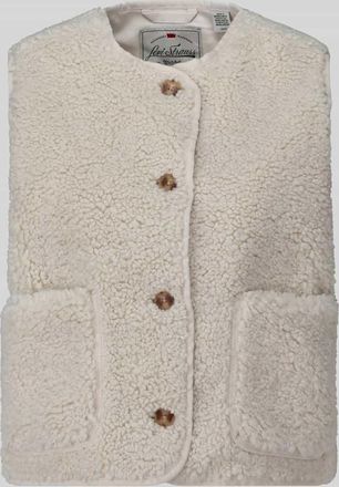 Levi's Teddyweste mit aufgesetzten Taschen