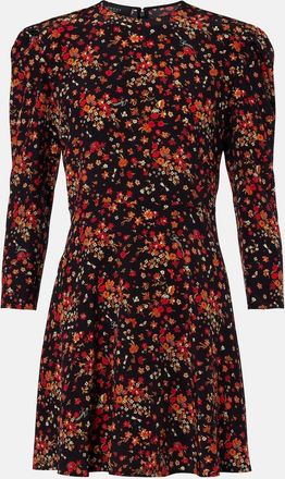 Gucci Robe en soie &agrave; motif floral