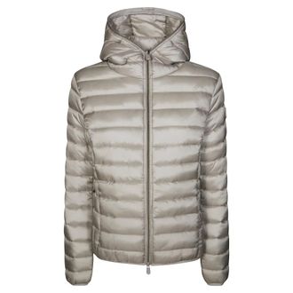 Save The Duck Femme, Vestes, Beige, Taille: 36 FR Alexis Puffer Jacket