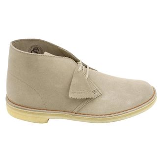 Clarks W&uuml;stenstiefel Wildleder Gummisohle Schuh - - Shoes - Herren - Beige - 38 EU
