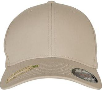 Flexfit Chapeau de Baseball avec visi&egrave;re incurv&eacute;e, Bonnet en Polyester recycl&eacute;, Unisexe, Coutures Solides, Chapeau de Style Hip Hop, Tailles S-M/L-XL, Kaki fo