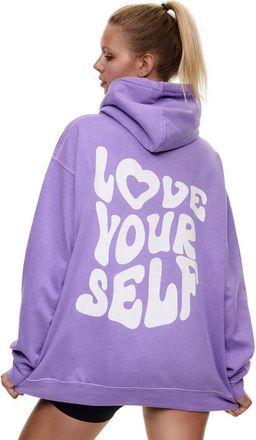 Worldclassca Hoodie Worldclassca Oversized LOVE SELF Hoodie Kapuzenpullover Sweatshirt