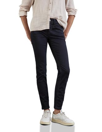 Street One Damen A377761 Jeans Im Casual Fit, Clean Indigo Wash, 34W / 30L EU