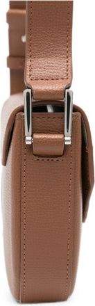 Emporio Armani Leather Crossbody Bag - Brown
