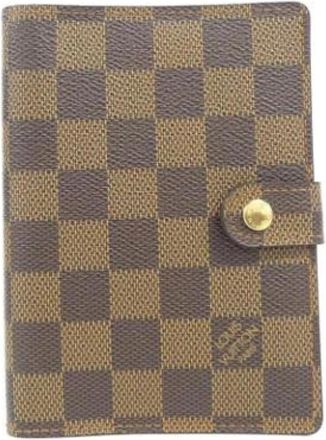 Louis Vuitton unisex, Pre-owned, Brun, Taille: ONE Size Portefeuille en toile enduite Pre-owned