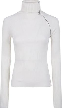 Sportmax Femme, Pulls, Blanc, Taille: 38 FR Pinna Sweater