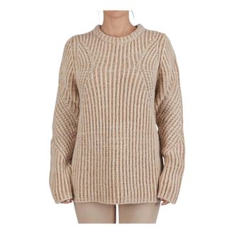 Kiton Textured Crewneck Sweater - - Knitwear - Damen - Beige - S