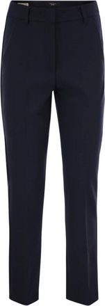 Max Mara Femme, Pantalons, Bleu, Taille: 40 FR Pantalon Cigarette