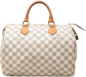 Louis Vuitton Sac Speedy 30 Pre-owned - Femme - Pre-owned - Blanc - Taille: ONE Size