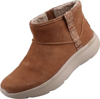 Skechers On The Go Encore Fireside Bottines pour femme, Ch&acirc;tain, 40 EU