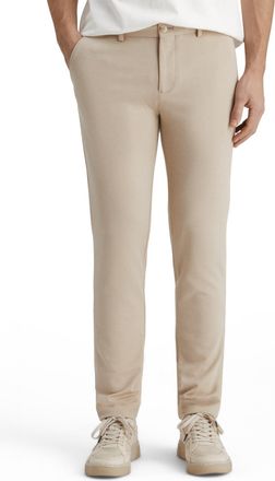 Scotch & Soda Herren Mott Slim Fit - Jersey Chino Pants, Parchment Melange 7433, 36W / 32L EU