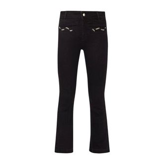 Liu Jo Femme, Jeans, Bleu, Taille: W24 Flare Cropped Jeans