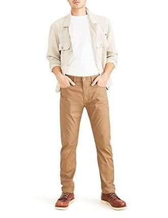 Dockers T2 JEAN CUT, Pantalon, Homme, Otter, 40W / 34L