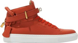 Buscemi Buscemi, Femme, Chaussures, Orange, Taille: 37 EU Padlock Leather Baskets