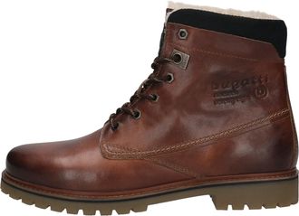 Bugatti Herren Schnürstiefel, Männer Stiefel, Warm gefüttert,schnürung,Boots,Winterstiefel,Winterschuhe,uebergangsschuhe,braun (6000),41 EU / 7 UK