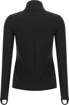 Courr&egrave;ges Stretch Technical Fabric Sweatshirt - Black