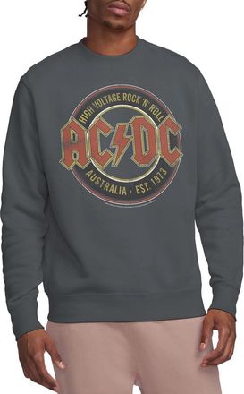 AC/DC ACDC Unisex Est. 73 Crew Sweatshirt, anthrazit, XXL