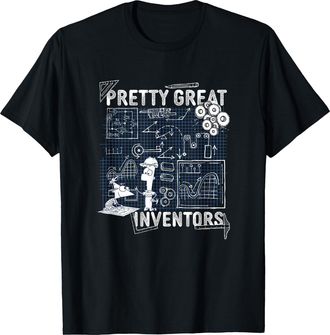 Disney Phineas und Ferb Inventions Schematic T-Shirt