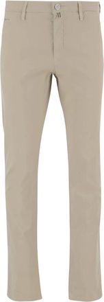 Jacob Cohen Homme, Pantalons, Beige, Taille: W37 Pantalon en m&eacute;lange de coton stretch