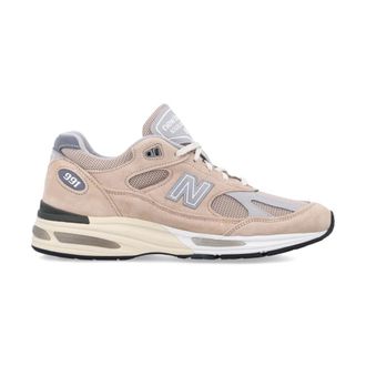 New Balance Homme, Sport, Beige, Taille: 41 1/2 EU 991v2 Baskets