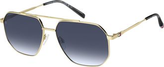Tommy Hilfiger Brille TH 2191/S Gr&ouml;&szlig;e 60-16 mm Gold/Eye size: 60 - Bridge size: 16