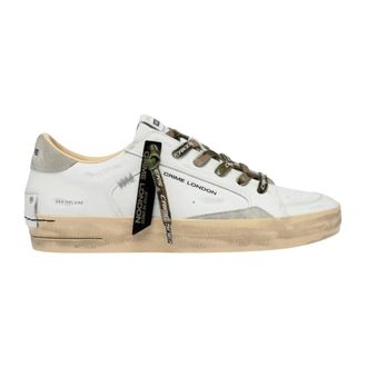 Crime London Homme, Chaussures, Blanc, Taille: 40 EU Baskets