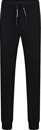 A|X Armani Exchange Drawstring Jogger With Zip Pockets Homme Pantalon décontracté, Nero, M