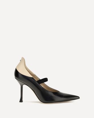 Fendi Two-tone calfskin Pumps Female 37.5