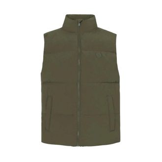 Jott Nagano &Auml;rmellose Daunenjacke - - Jackets - Herren - Gr&uuml;n - M