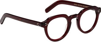 Moscot unisex, Accessoires, Rouge, Taille: 45 MM Gavolt Optical Frame