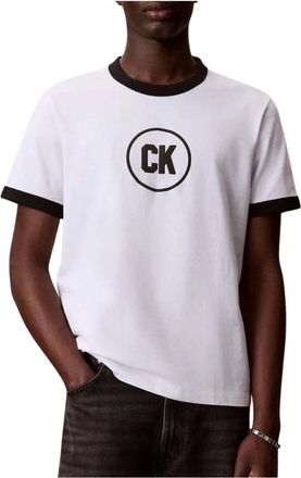 Calvin Klein Jeans Homme, Tops, Blanc, Taille: L March Graphic Season